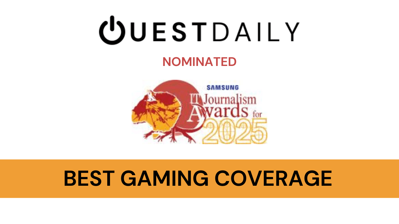 Quest Daily nominated for Best Gaming Coverage at The Lizzies 2025 ...